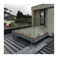 China Aruba side mounted glass spigots roof spigot balustrade for sale