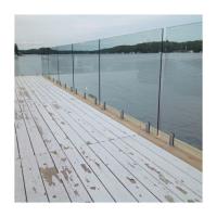 China Solomon Islands spigots glass fencing privacy spigot glass deck railing for sale