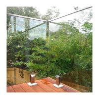 China Solomon Islands spigots glass fencing privacy spigot glass deck railing for sale