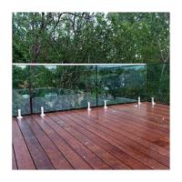 China Solomon Islands spigots glass fencing privacy spigot glass deck railing for sale
