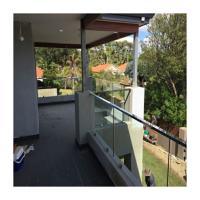 China The republic of Congo glass balustrade spigots spigot glass balcony price for sale
