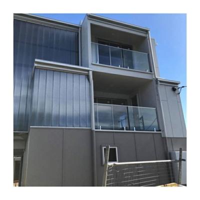 China French Polynesia stainless steel spigot tempered spigot glass balcony railing for sale
