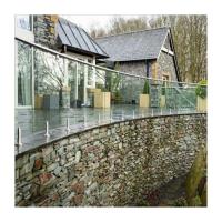 China Bahamas side mounted glass spigots railing custom metal deck spigot railing for sale