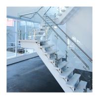 China Mongolia stainless steel glass spigot spigot handrail outdoor stairs for sale