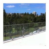 China Mongolia stainless steel glass spigots railing 42 inch deck spigot railing for sale