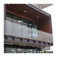 China High quality glass spigots price fiberspigot glass balcony railings price for sale