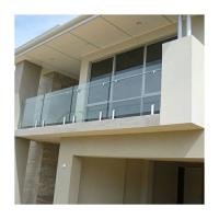China High quality glass spigots price fiberspigot glass balcony railings price for sale