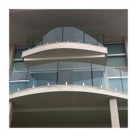 China High quality glass spigots price fiberspigot glass balcony railings price for sale