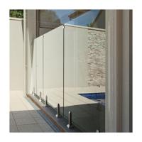 China Mauritius spigots glass balustrade metal terrace spigot railings for sale