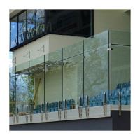 China Papua New Guinea glass fencing spigots tinted spigot glass deck railing for sale
