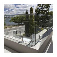 China Burundi frameless glass spigots suppliers roof spigot railing for sale