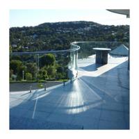 China Burundi frameless glass spigots suppliers roof spigot railing for sale