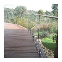 China Ecuador glass spigots price metal staircase for terrace for sale