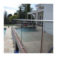 China Ecuador glass spigots price metal staircase for terrace for sale