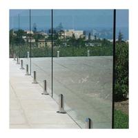China Barbados frameless glass spigots suppliers metal spigot railings for roof terrace for sale