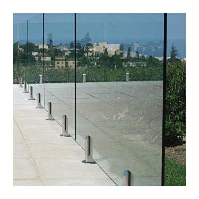 China Barbados frameless glass spigots suppliers metal spigot railings for roof terrace for sale
