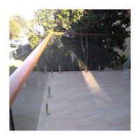 China Barbados frameless glass spigots suppliers metal spigot railings for roof terrace for sale
