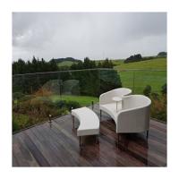 China Barbados frameless glass spigots suppliers metal spigot railings for roof terrace for sale