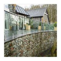 China Zambia glass balustrade spigot fittings railing deck spigot railing boards for sale
