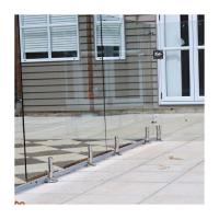 China Saudi Arabia glass balustrade spigots railing adding spigot railing to existing deck for sale