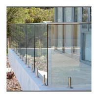 China Glass balustrade brisbane glass balcony railing spigots balustrade railing for sale