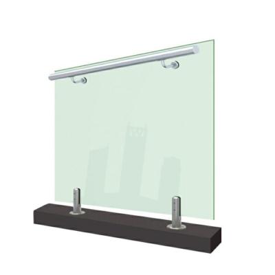 China Glass balusters for stairs balustrade fixings spigot glass railing system for sale