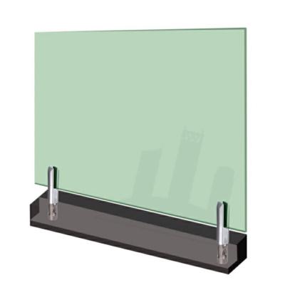 China Balustrade price per metre frameless glass balustrade australian standards glass panel spigots railing for sale