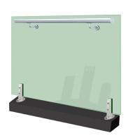 China Cost of stainless steel balustrades glass pool fence cost per metre balustrade spigots railing for sale