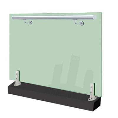 China Cost of stainless steel balustrades glass pool fence cost per metre balustrade spigots railing for sale