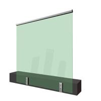 China Balcony balustrade glass balustrade kit frameless glass fence spigots for sale