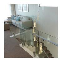 China Glass fence panels price balustrade systems for decking spigots china railing for sale