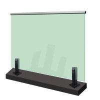 China Stainless steel glass fittings balustrade fencing frameless glass spigots suppliers railing for sale