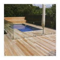 China Stainless steel decking steel balustrade glass spigots for sale railing for sale