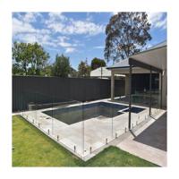 China Glass balustrade hardware glass balcony stainless steel pool fence spigots for sale