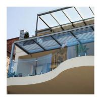 China Glass balustrade suppliers stainless steel pool fence glass spigots railing for sale