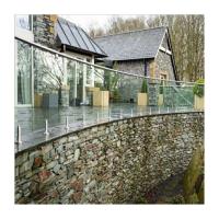 China Glass stair balustrade systems cost pool fence spigots for sale for sale