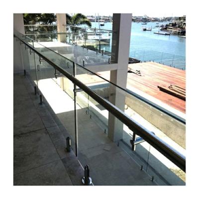 China Pool Spigot Glass Railing Balcony Decking Panels 60*60mm Exterior for sale