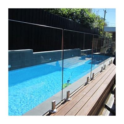 China Mauritius spigots glass balustrade railing spigot glass pool fencing prices for sale