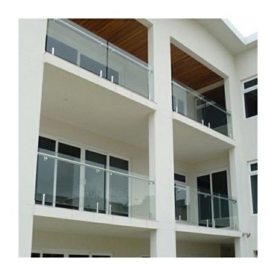 China Large favorably side mounted glass spigots outdoor balcony spigot railing for sale