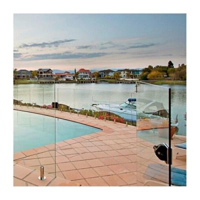China Kazakhstan spigots glass fencing swimming pool spigot glass fence for sale
