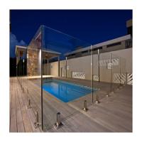China Chrome Frameless Glass Handrail Balustrade Stainless Steel Spigot Railing for sale
