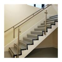 China Led glass balustrade stair railing cost per linear foot buy glass balustrade for sale