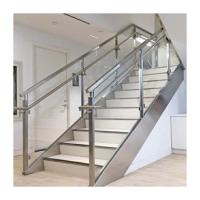China Low iron glass railings for stairs outside tinted glass balustrade for sale