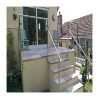 China EN12543 glass balustrade porch columns and railings plexiglass railing panels for sale