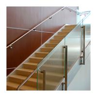China Pvb laminated glass handrail stainless steel balustrade systems barriers for decking for sale