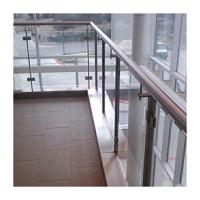 China SGP glass fencing metal balustrade deck glass panels price for sale