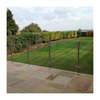 China SGP glass fencing metal balustrade deck glass panels price for sale