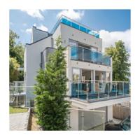 China Double layer glass railings verandah balustrade balconies uk for sale