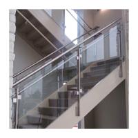 China Ultra white glass railings glazed balustrade systems tempered glass patio panels for sale