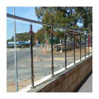 China Ultra white glass railings glazed balustrade systems tempered glass patio panels for sale